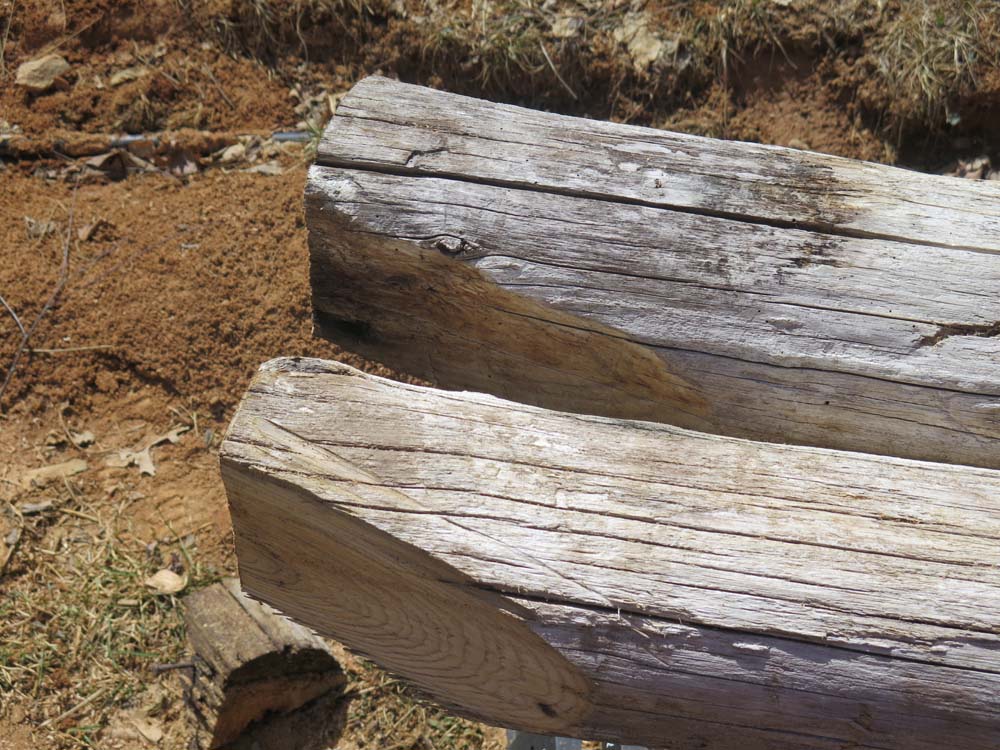 The Barn on White Run | Practicing Log Splitting and Building A Riving ...