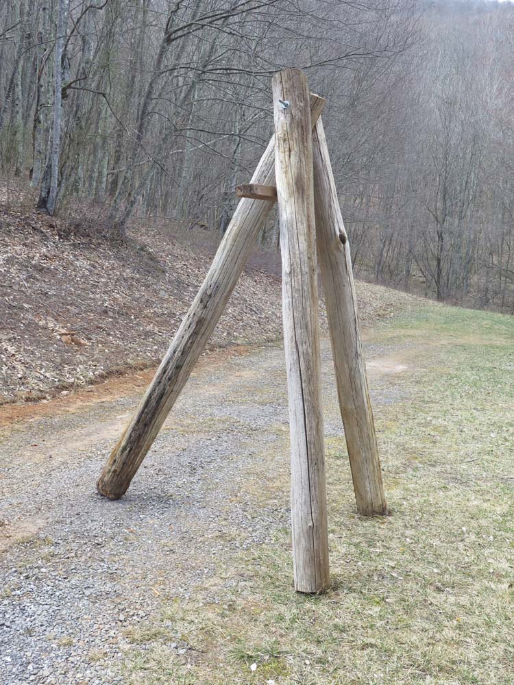 The Barn on White Run | Practicing Log Splitting and Building A Riving ...