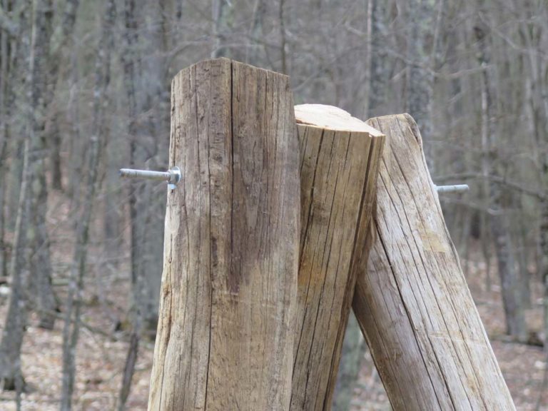 The Barn on White Run | Practicing Log Splitting and Building A Riving ...
