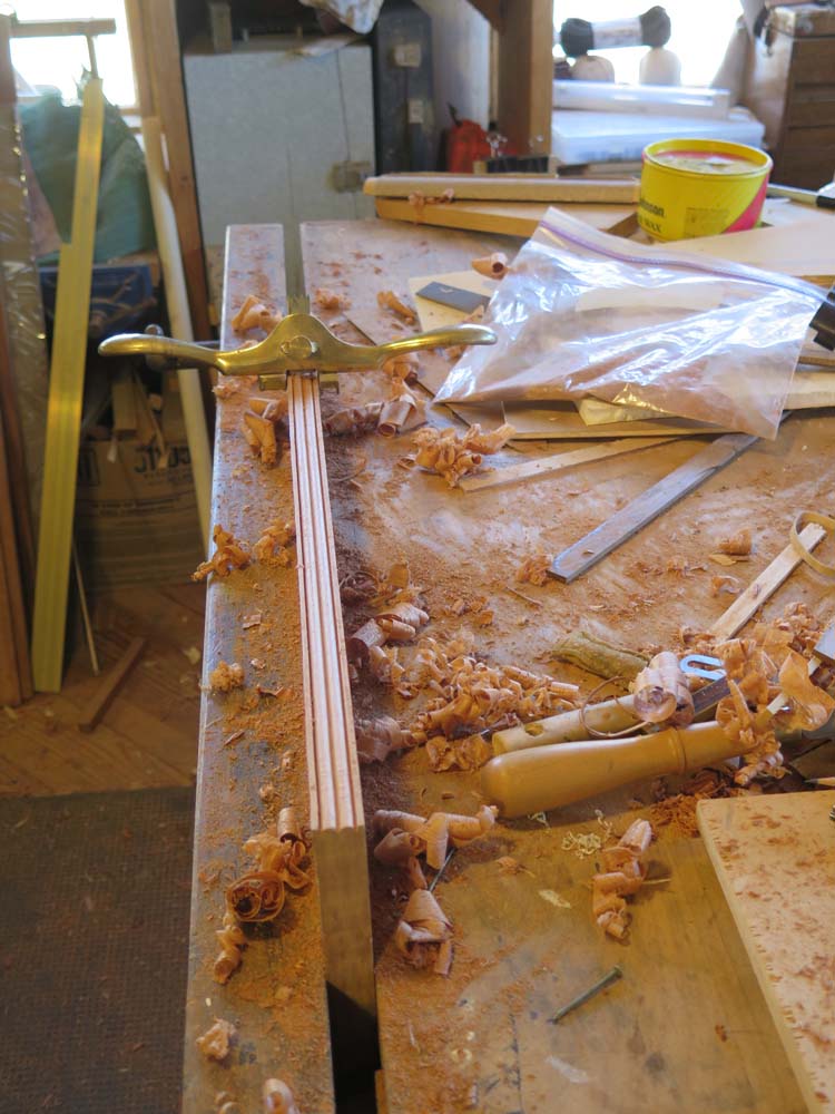 The Barn on White Run | Writing Desk – Roundels and Straight Moldings