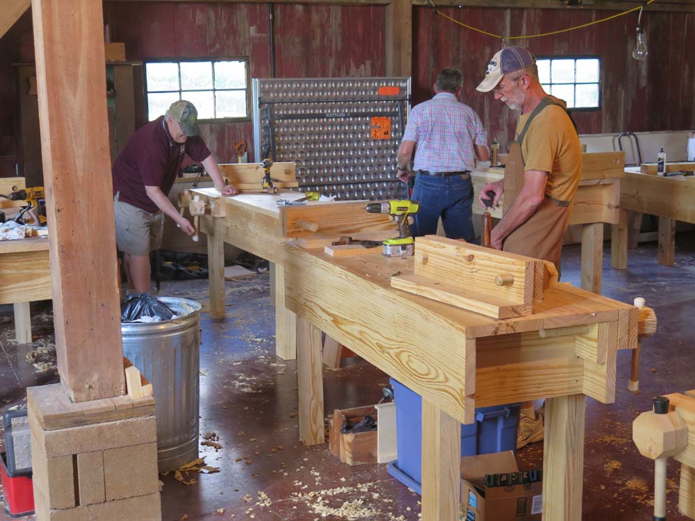 The Barn on White Run | Traditional Woodworking Workshop – Day 2