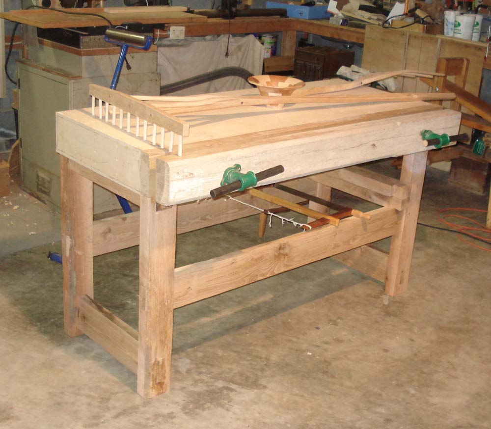 The Barn on White Run | Workbench Wednesday — Bench #4 (2008), Tom’s Bench
