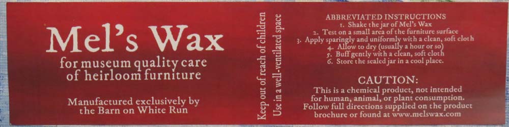 The Barn on White Run | (Some of) The Story Of Mel’s Wax