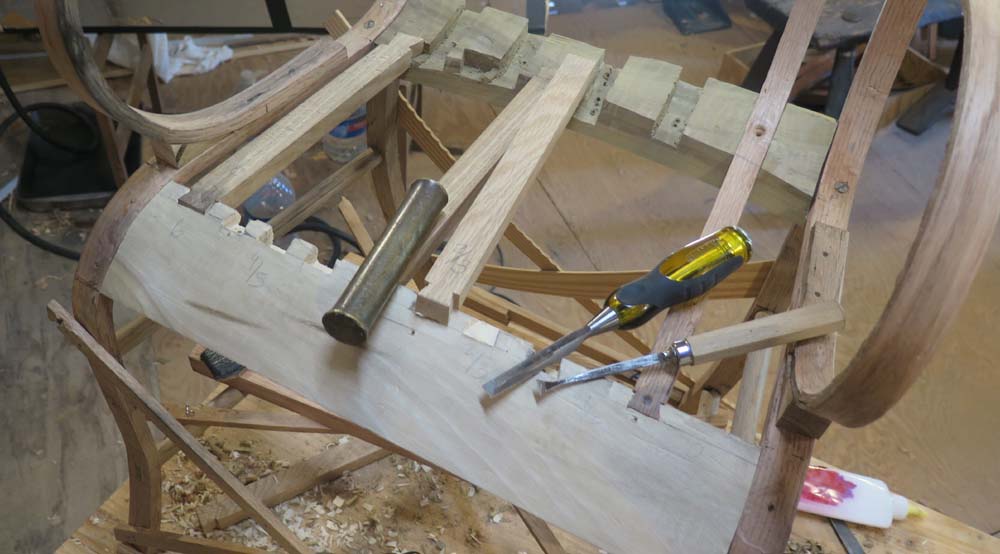 The Barn on White Run | Improving/Making A Curved Fishtail Gouge