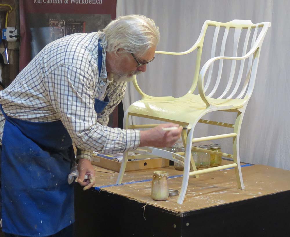 The Barn on White Run | Priming The Gragg Chair