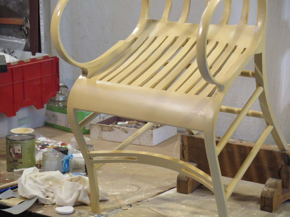 The Barn on White Run | Painting the Gragg Chair