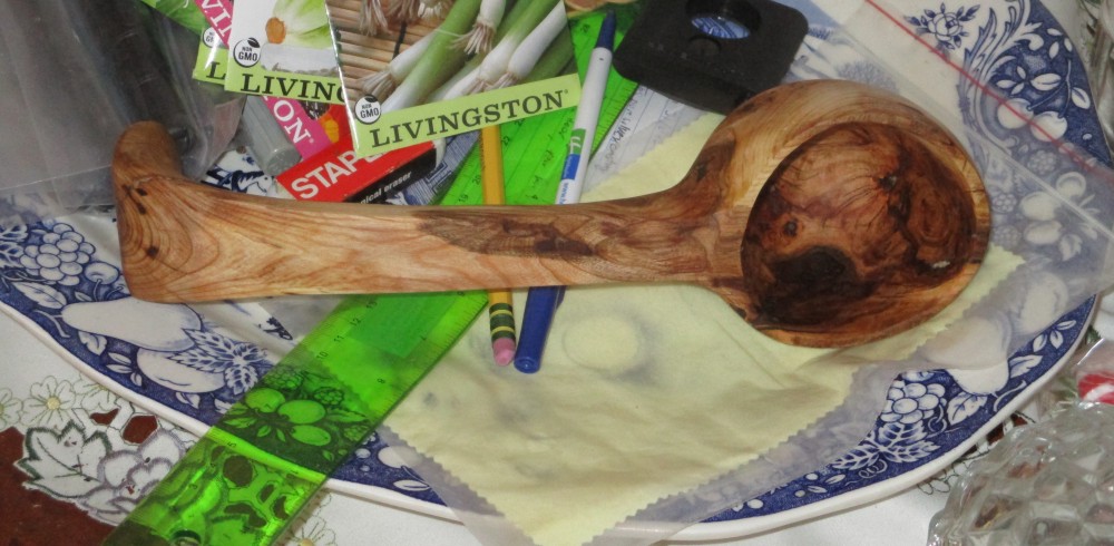 The Barn on White Run | Firewood Ladle Finished